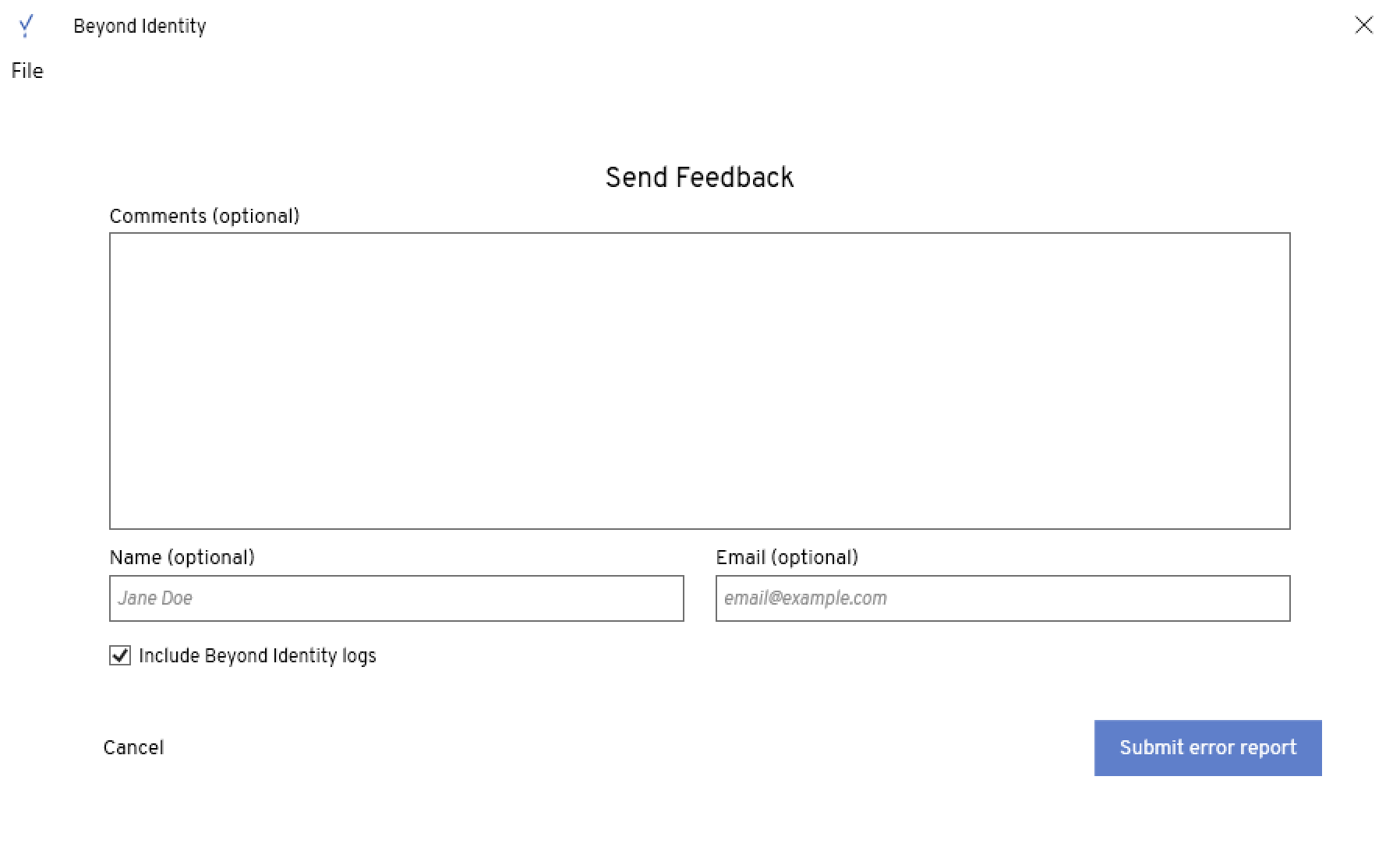 Collecting Local Logs from an Endpoint – Beyond Identity