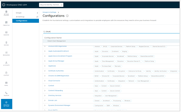 Workspace One UEM Integration Guide – Beyond Identity