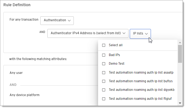 How to create IP address lists for policy rules – Beyond Identity