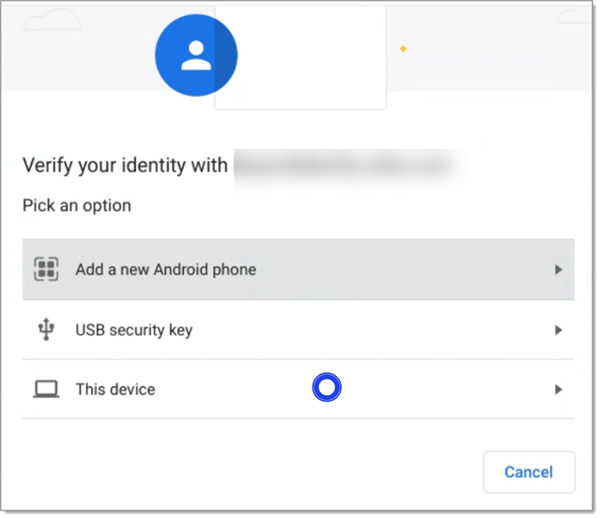 Configuring Chrome OS authentication – Beyond Identity