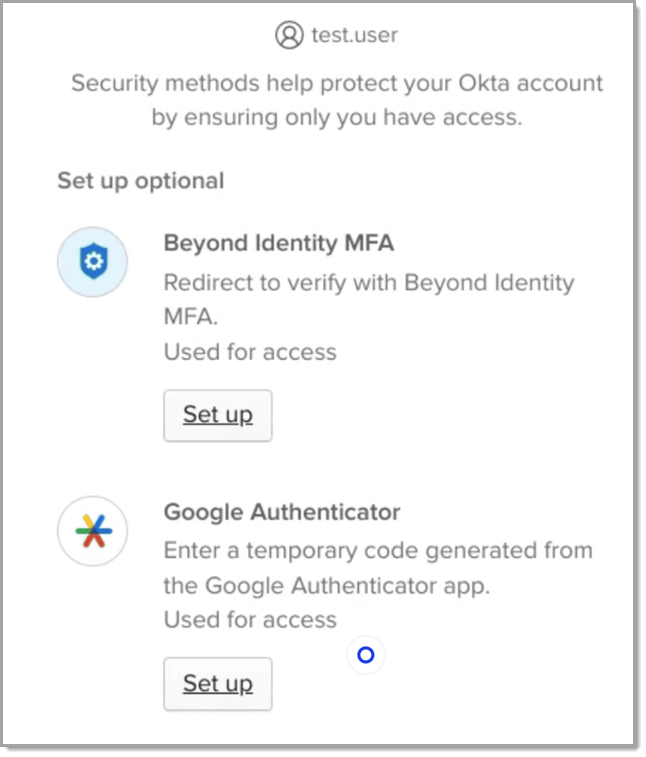 Configuring Chrome OS authentication – Beyond Identity