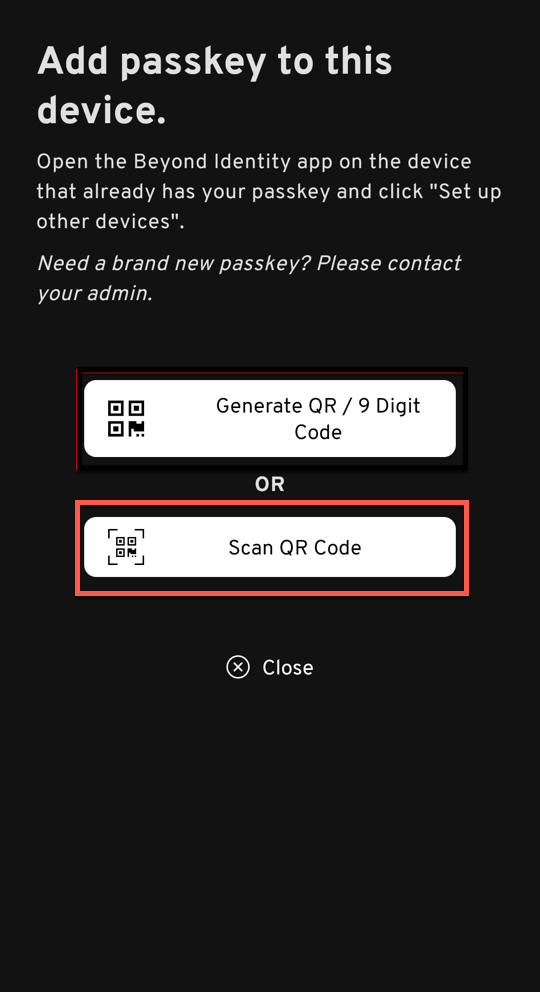 How do I extend my passkey to an Android device? – Beyond Identity