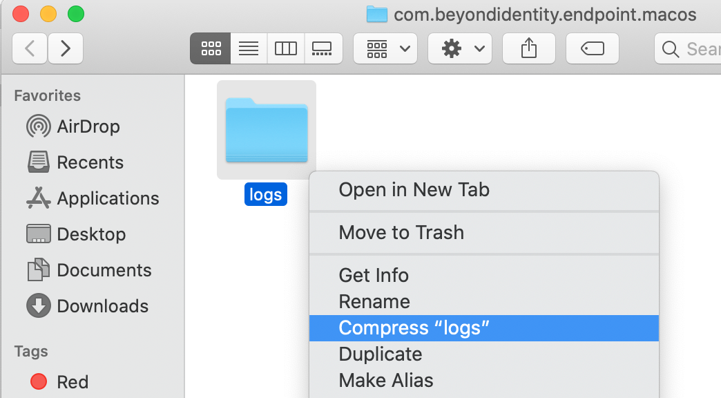 Collecting Local Logs from an Endpoint – Beyond Identity