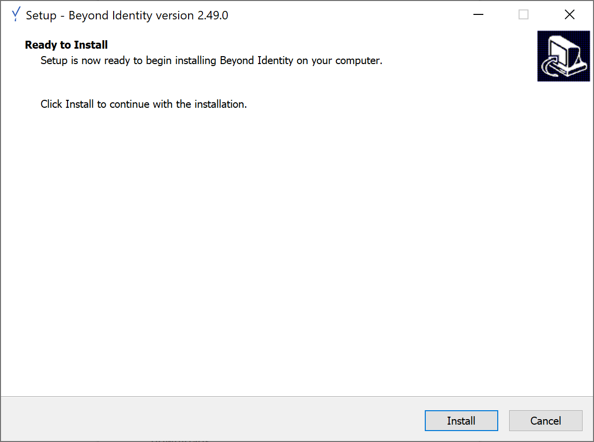 How to download and install Beyond Identity on Windows – Beyond Identity